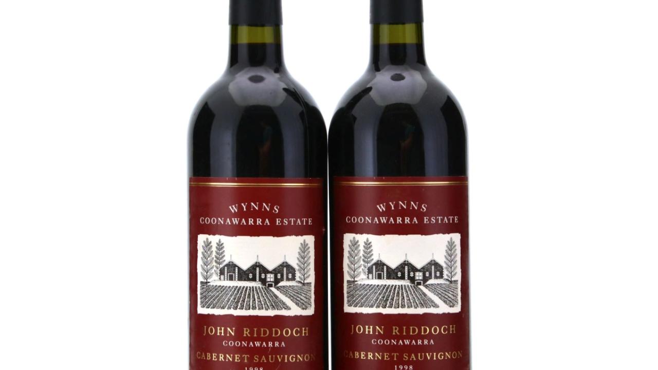 Wynns John Riddoch Cabernet Sauvignon 1998 x 2 Wine | Wine Auctioneer