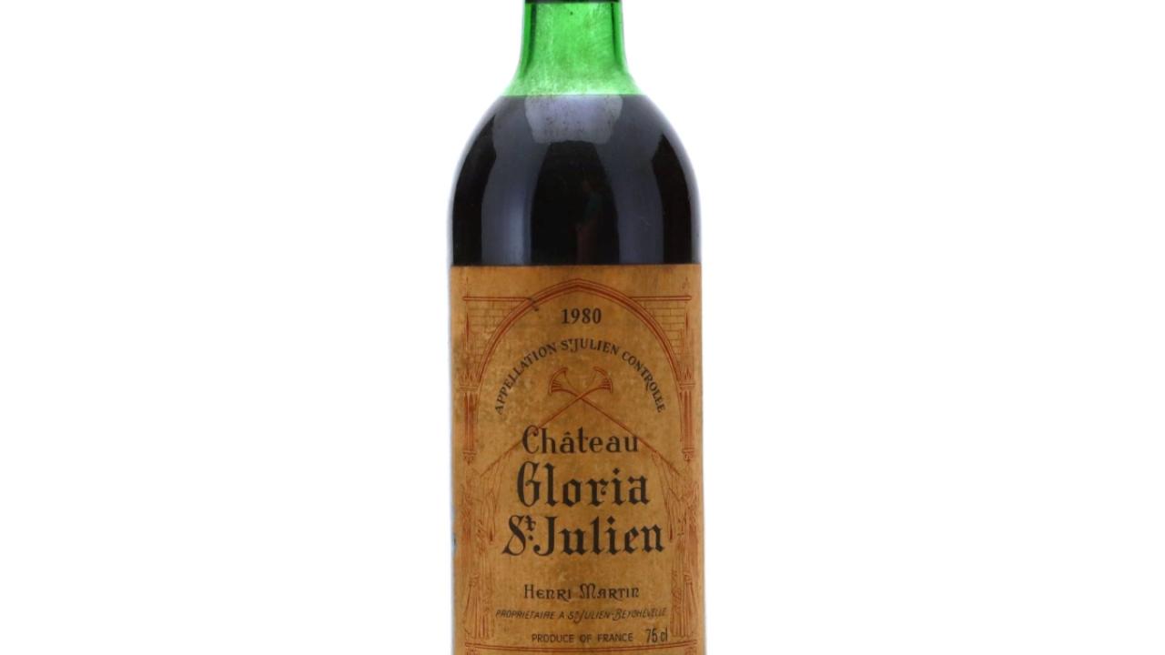 Château Gloria 1980 Wine | Wine Auctioneer