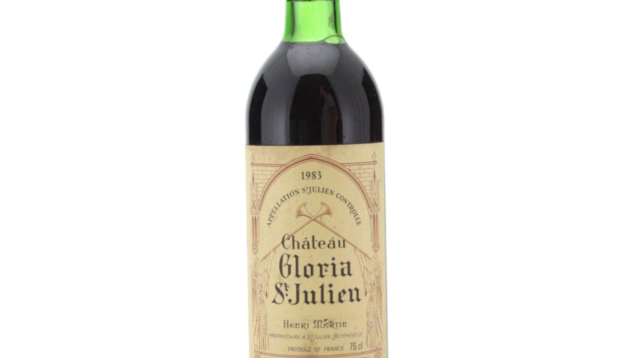 Château Gloria 1983 Wine | Wine Auctioneer
