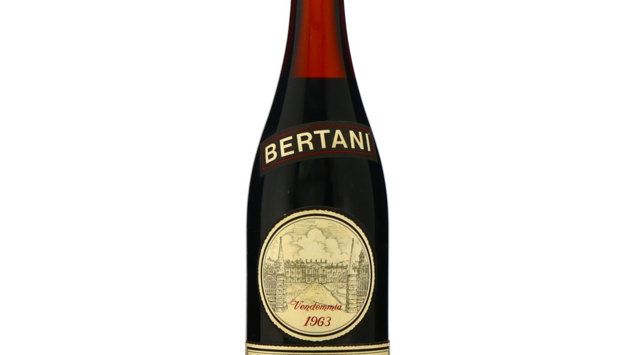 Bertani Recioto Della Valpolicella 1963 Amarone Classico Superiore Wine ...