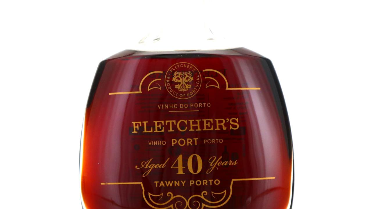 MARCH 2024* Fletcher's 40 Year Old Tawny Port Wine | Wine Auctioneer
