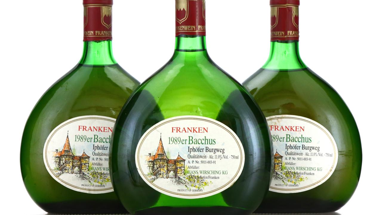 Hans Wirsching Iphofer Burgweg Bacchus 1989 Franken Wine | Wine Auctioneer