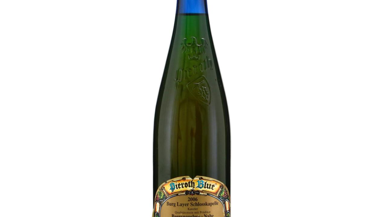 Pieroth Blue Burg Layer Schlosskapelle Auslese Riesling 2006 Nahe Wine ...