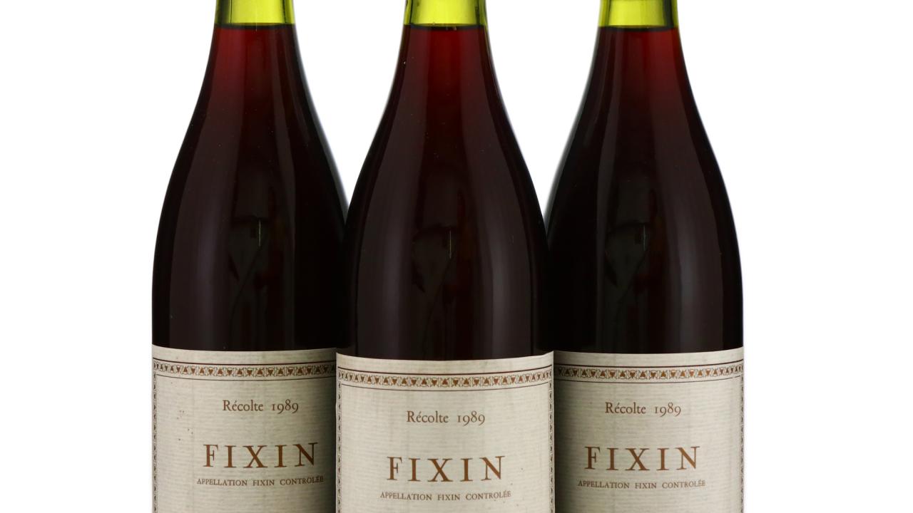 Philippe Clerget 1989 Fixin Wine | Wine Auctioneer