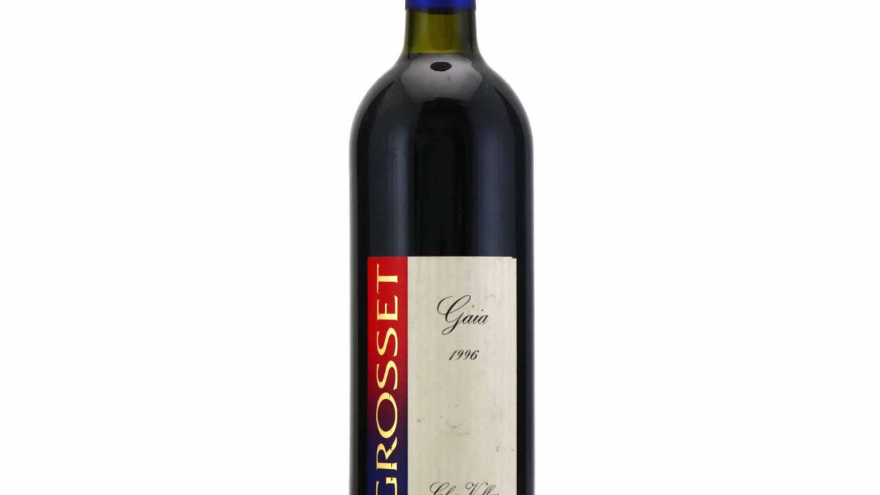 Grosset Gaia 1996 Clare Valley Wine | Wine Auctioneer