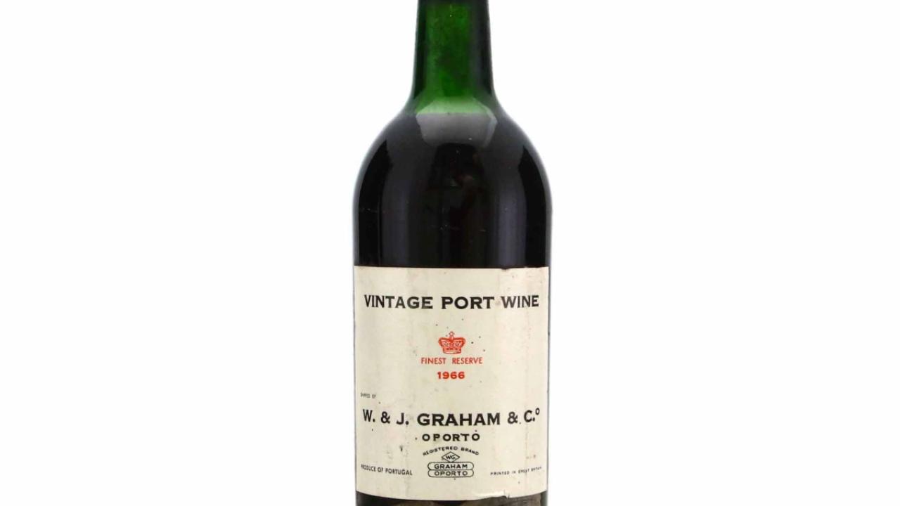 W & J. Graham 1966 Vintage Port Wine | Wine Auctioneer