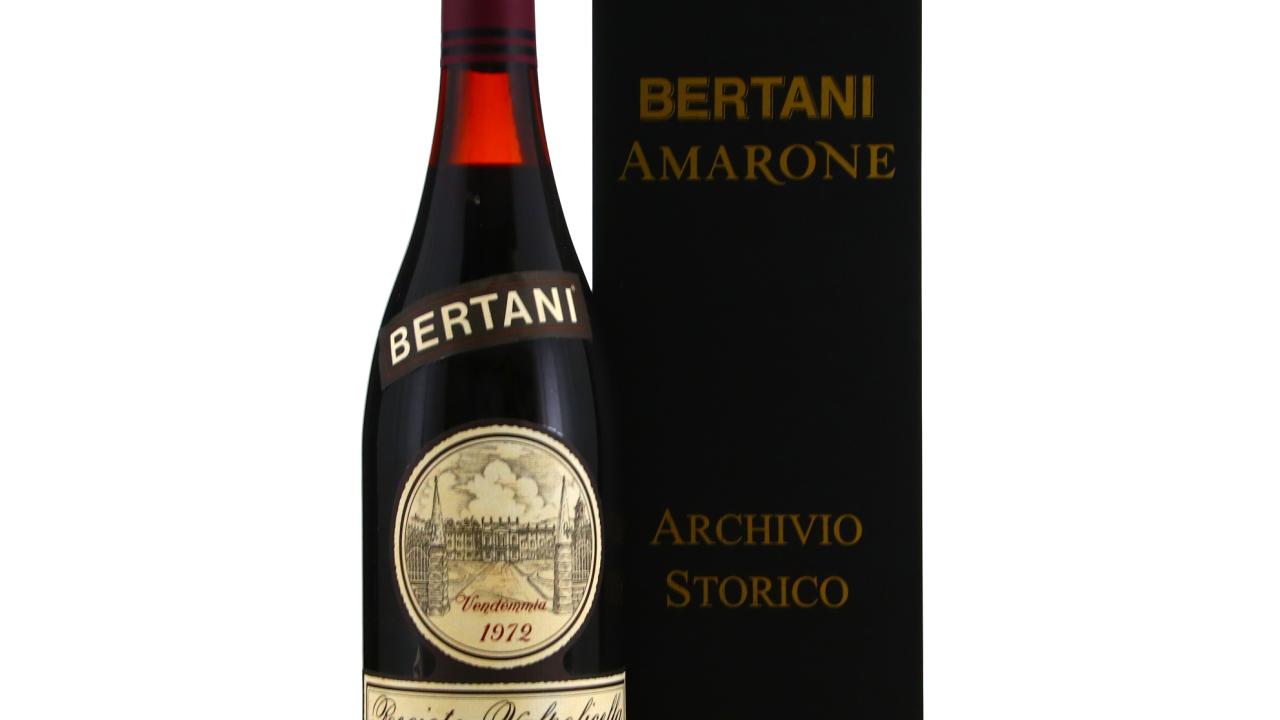 Bertani 1972 Recioto Della Valpolicella Classico Superiore Wine | Wine ...