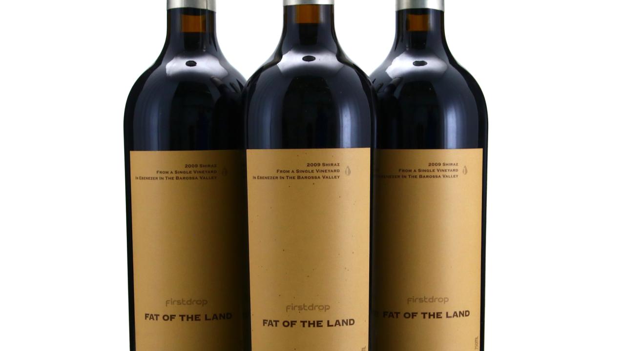 First Drop Wines Fat Of The Land Ebenezer Shiraz 2009 Barossa Valley ...