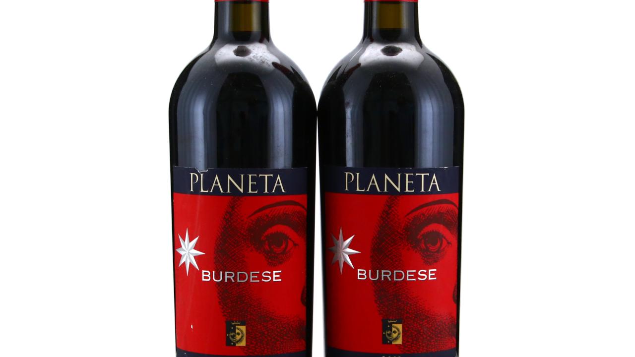 Planeta Burdese 2002 Sicily Wine | Wine Auctioneer