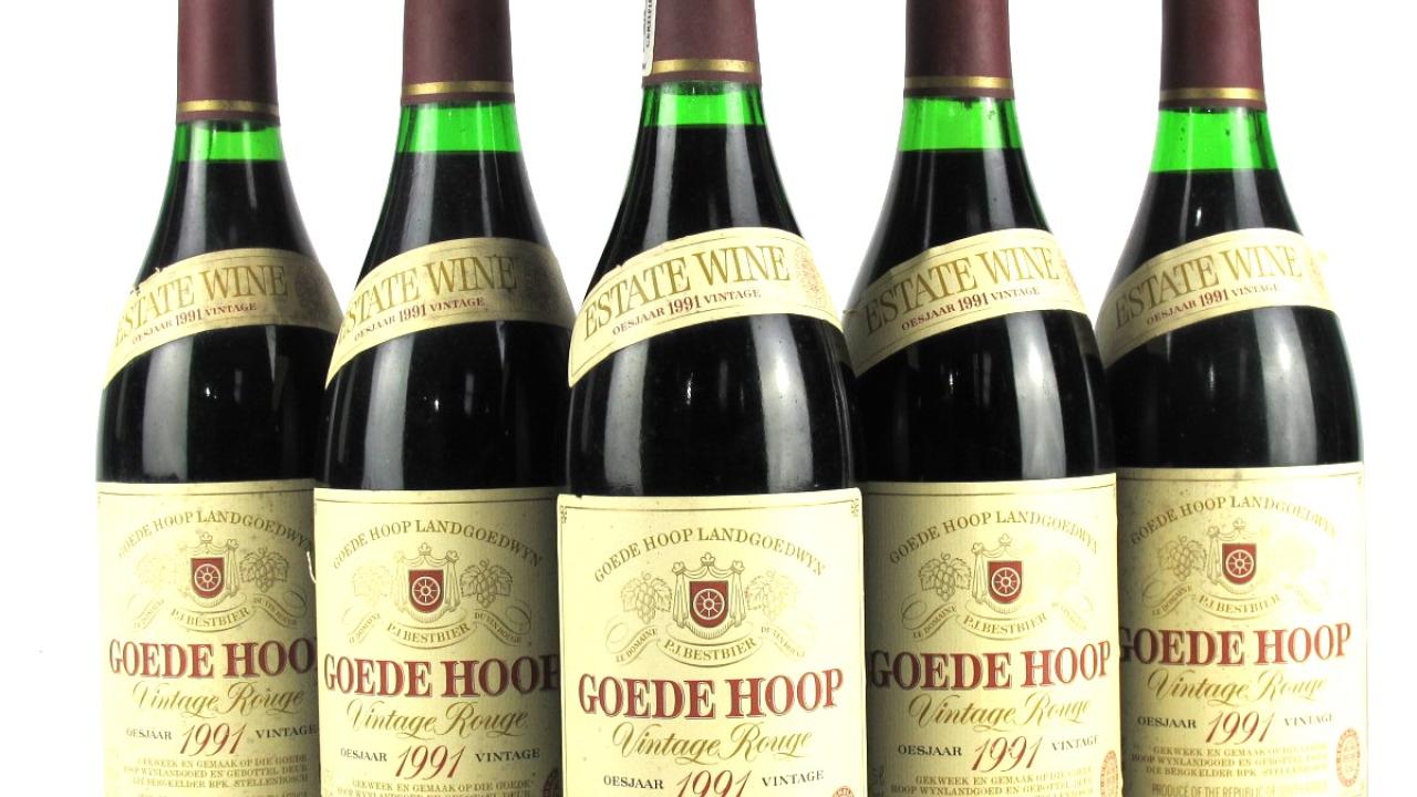 Goede Hoop 1991 Stellenbosch Wine | Wine Auctioneer