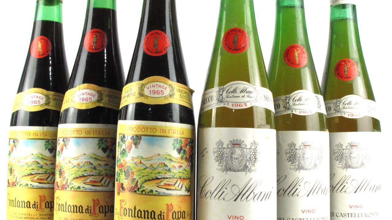 Colli Albani Secco 1965 Lazio Wine | Wine Auctioneer