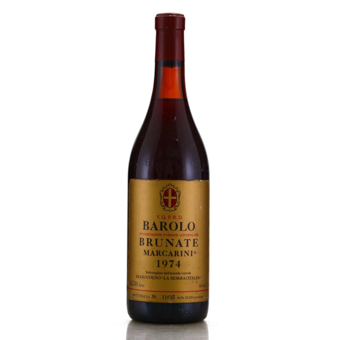 Marcarini Brunate 1974 Barolo Wine | Wine Auctioneer