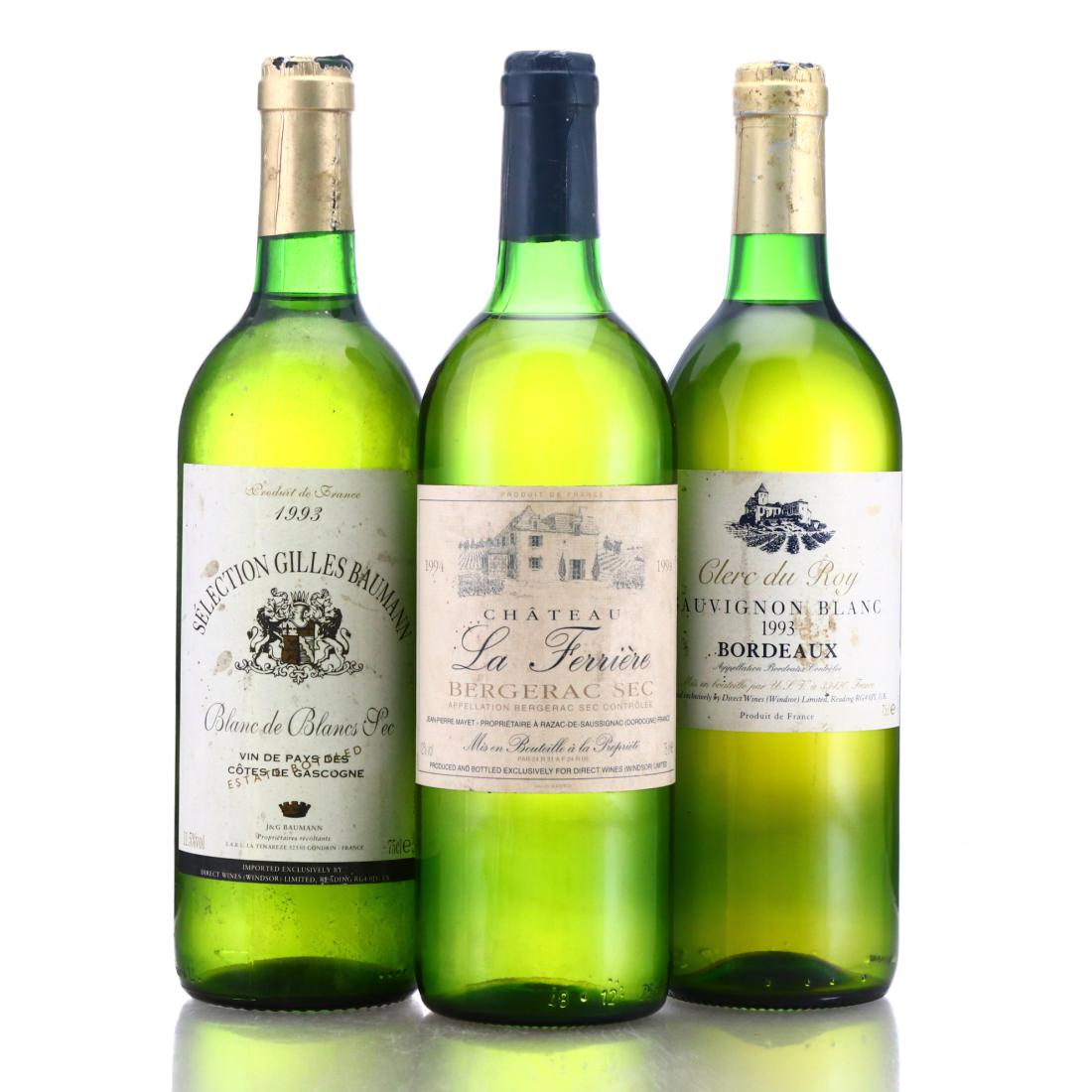 Assorted French White Wine 1990s Wine | Wine Auctioneer