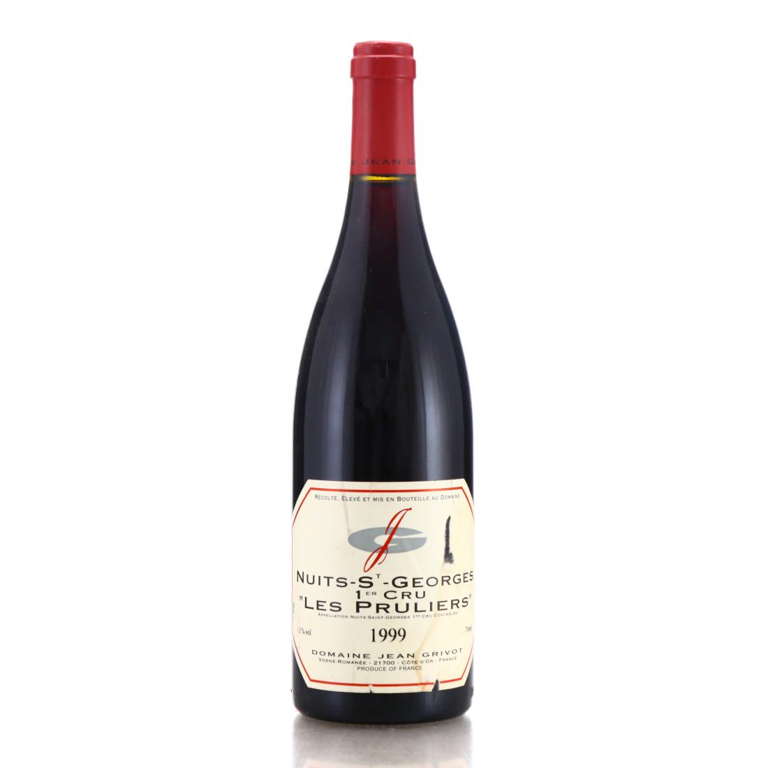 Dom. J.Grivot Les Pruliers 1999 Nuits-St-Georges 1er-Cru Wine | Wine ...
