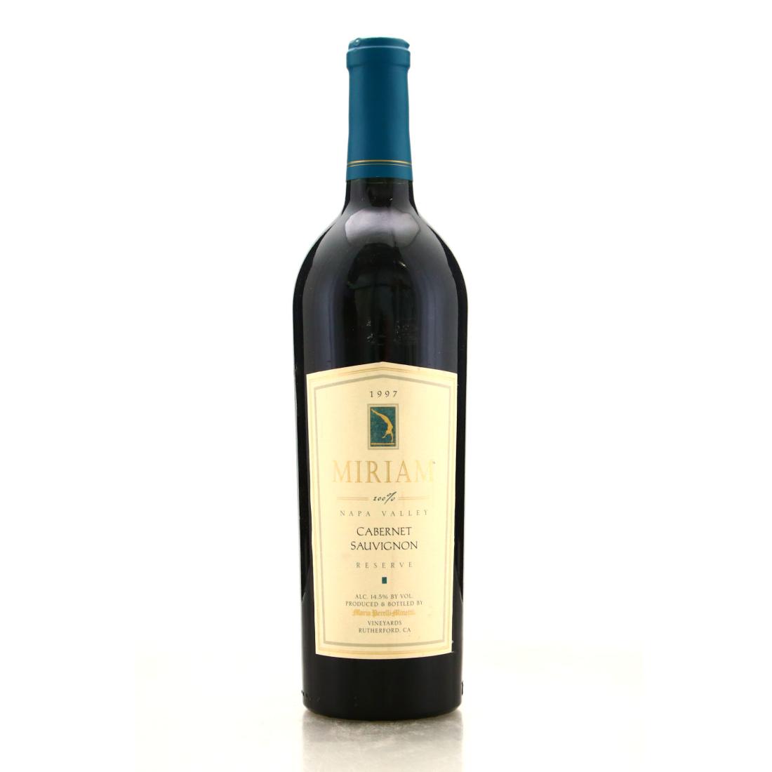 Mario Perelli Minetti Miriam Cabernet Sauvignon Reserve 1997 Napa ...