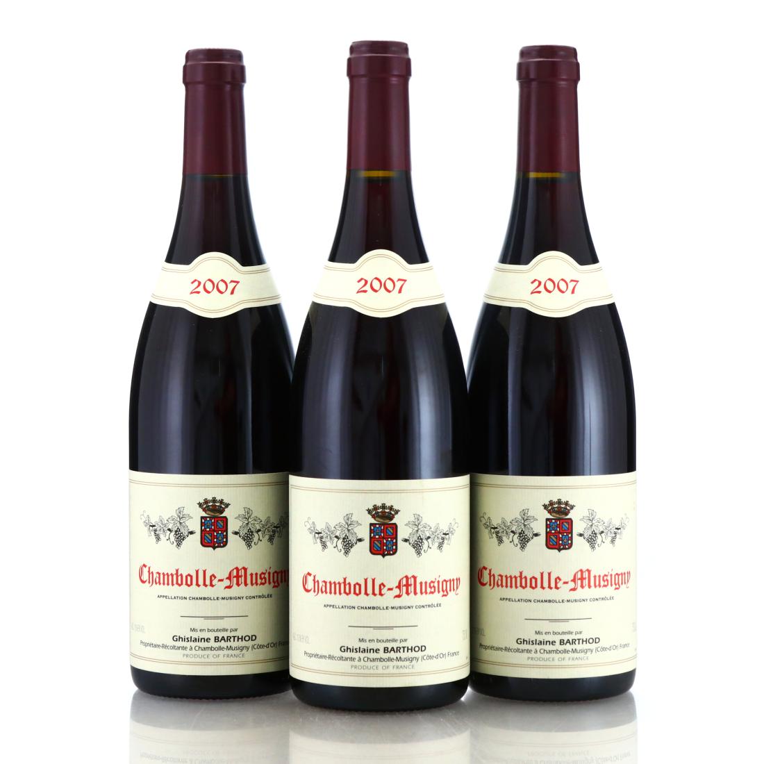 Ghislaine Barthod 2007 Chambolle-Musigny Wine | Wine Auctioneer