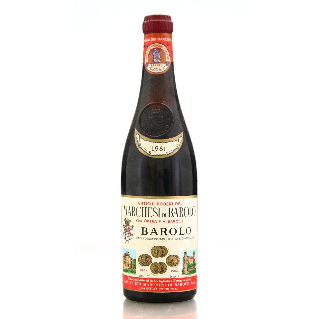 Marchesi Di Barolo 1961 Barolo Wine | Wine Auctioneer