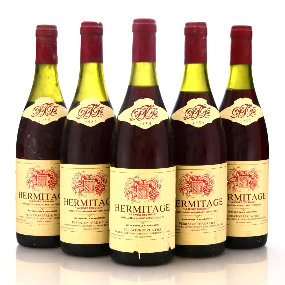 Ferraton Pere & Fils "La Cuvee Des Miaux" 1985 Hermitage Wine | Wine ...