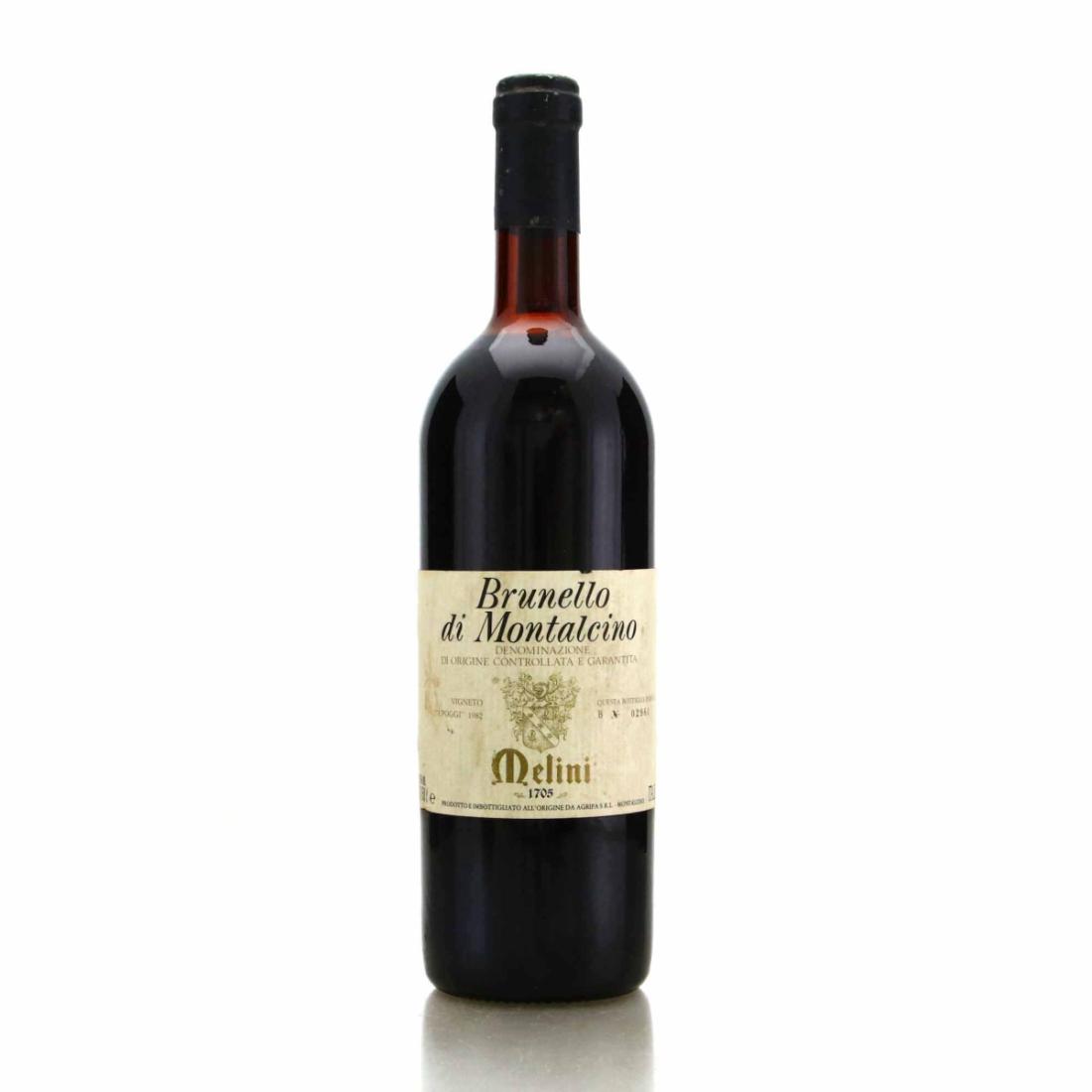 Melini I Poggi 1982 Brunello di Montalcino Wine | Wine Auctioneer