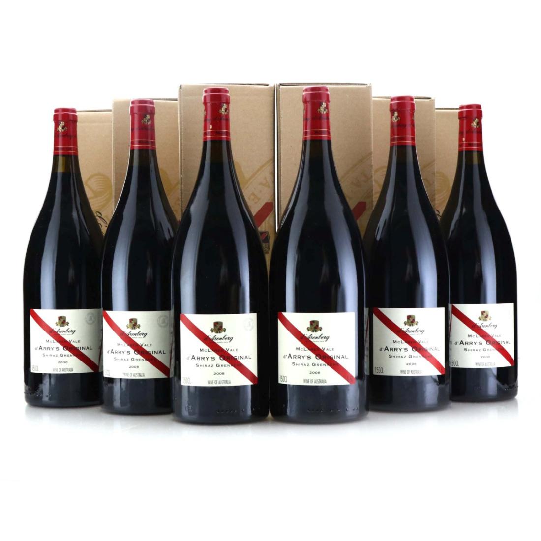 D'Arenberg d'Arry's Original Shiraz-Grenache 2008 McLaren Vale Wine ...