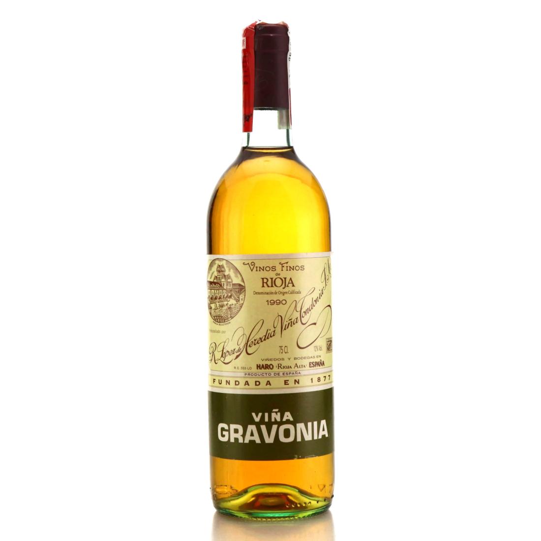 R. Lopez de Heredia Vina Tondonia Vina Gravonia 1990 Rioja Blanco Wine ...