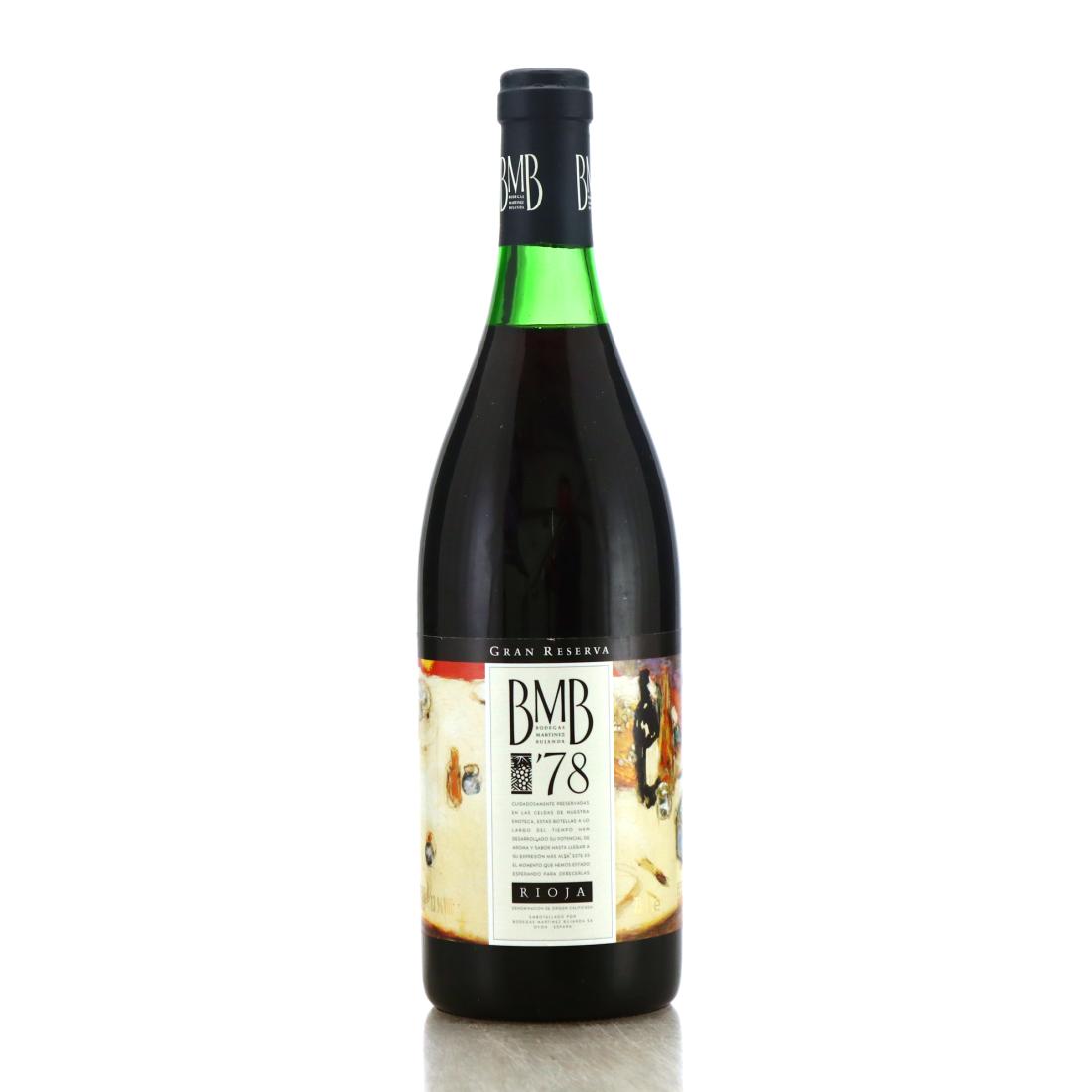 Familia Martinez Bujanda BMB 1978 Rioja Gran Reserva Wine | Wine Auctioneer