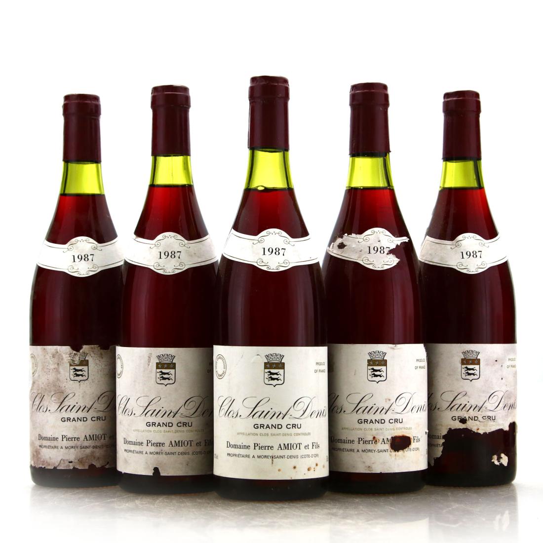 Dom. Pierre Amiot 1987 Clos Saint-Denis Grand-Cru Wine | Wine Auctioneer
