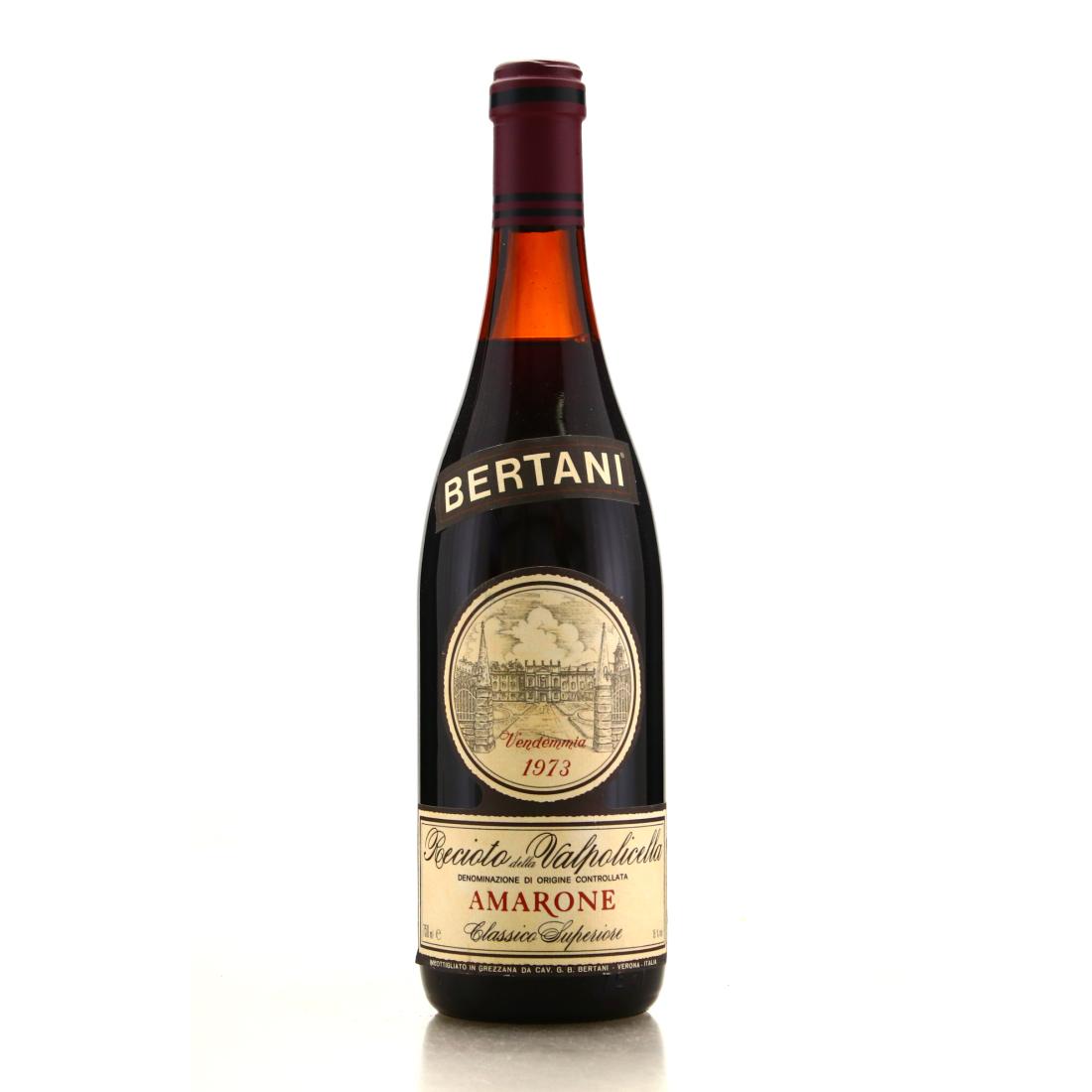 Bertani 1973 Recioto Della Valpolicella Classico Superiore Wine | Wine ...
