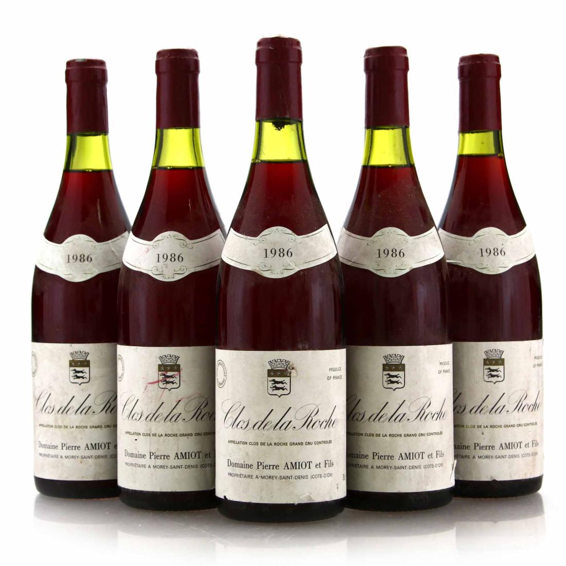 Domaine Pierre Amiot & Fils 1986 Clos De La Roche Grand-Cru Wine | Wine ...