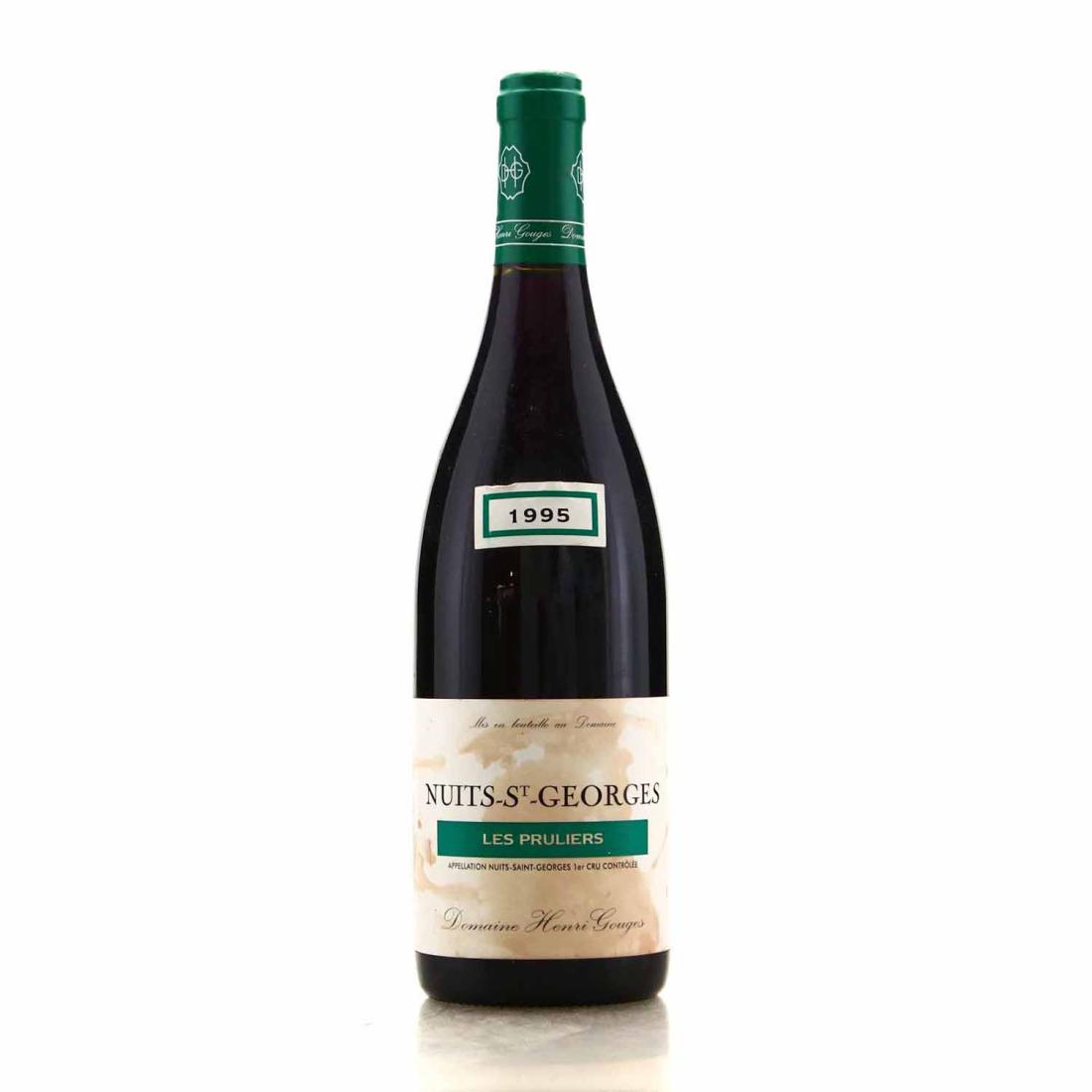 Dom. Henri Gouges Les Pruliers 1995 Nuits-St-Georges 1er-Cru Wine ...