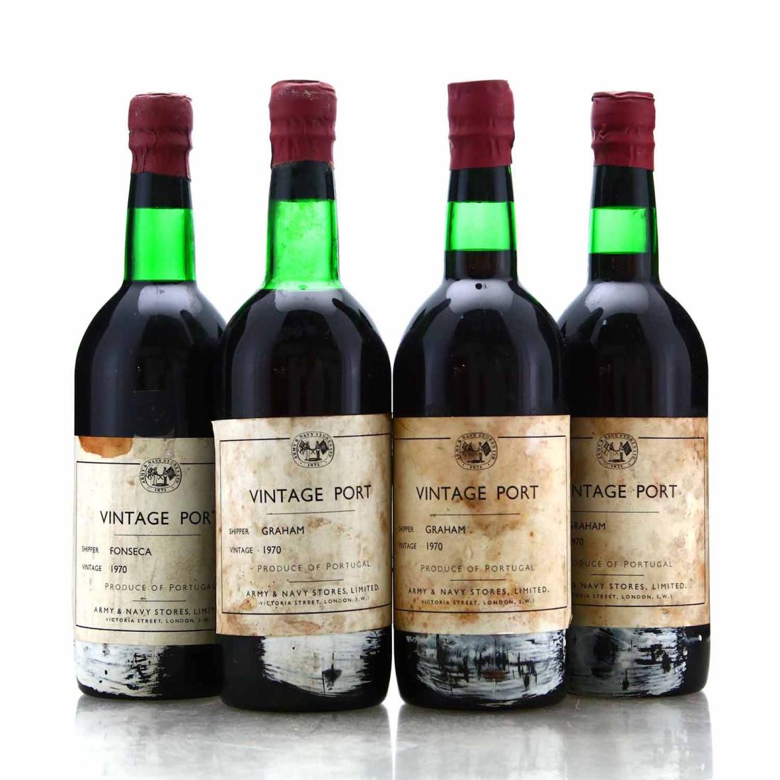 Graham's/Fonseca 1970 Vintage Port / Army & Navy Store Wine | Wine ...