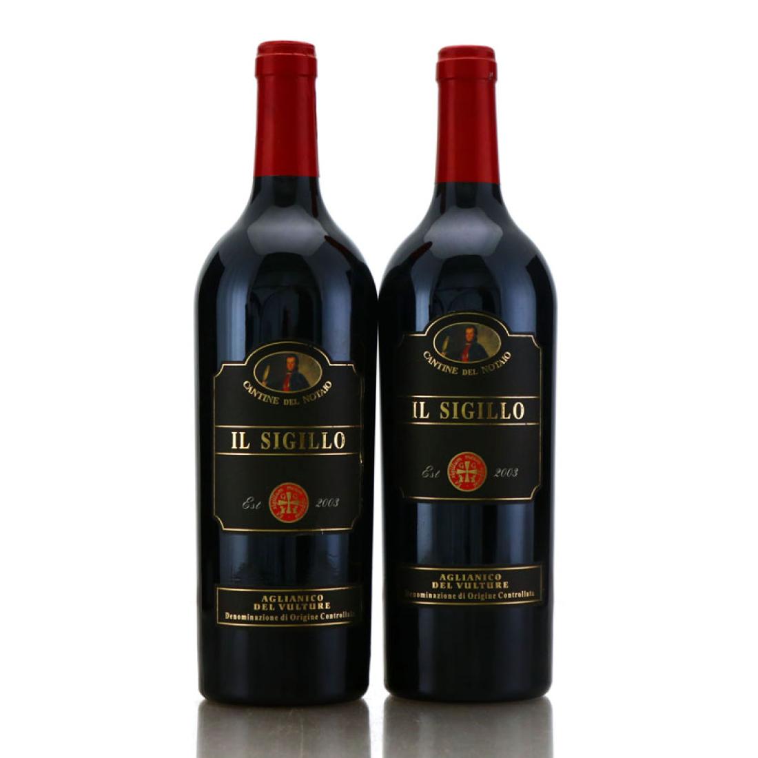 Cantine del Notaio Il Sigillo 2003 Aglianico del Vulture Wine | Wine ...