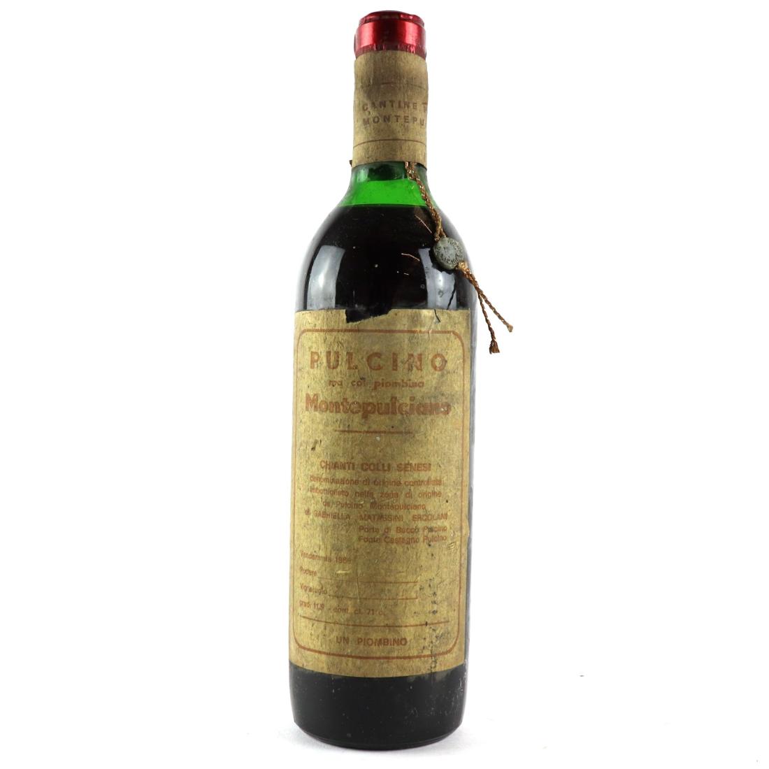 Cantine Pulcino 1969 Chianti Colli Senesi Wine | Wine Auctioneer