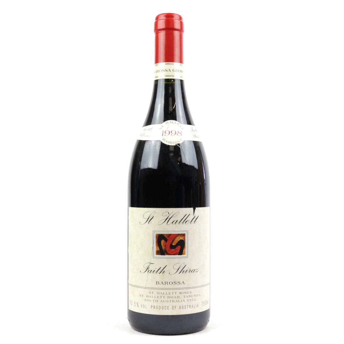 St Hallett Faith Shiraz 1998 Barossa Wine | Wine Auctioneer