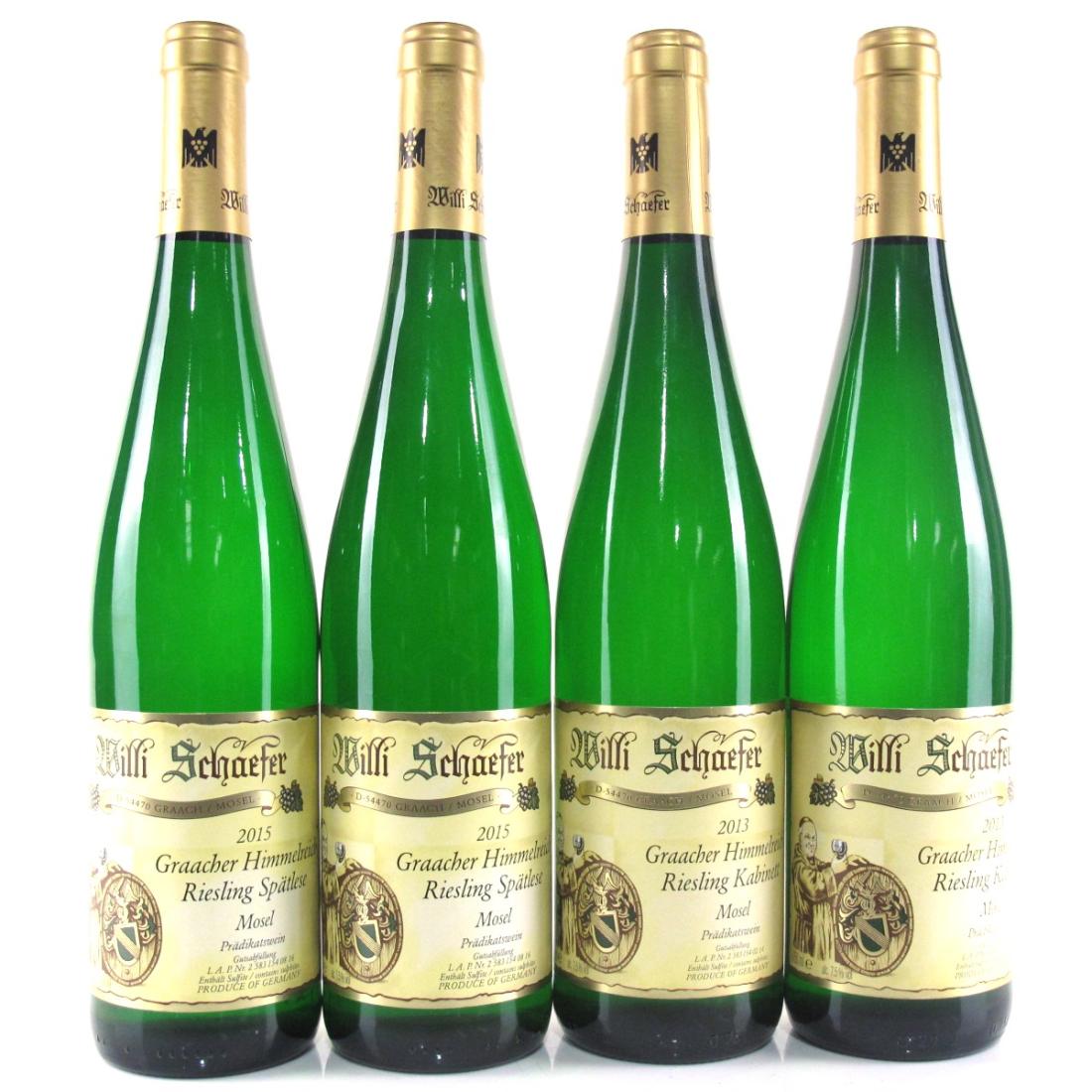 W.Schaefer Riesling Kabinett 2013 & Spatlese 2015 Wine | Wine Auctioneer