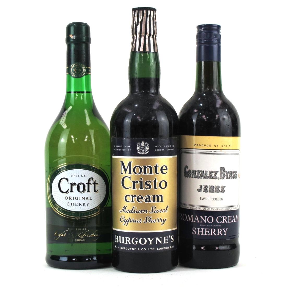 Assorted Cream Sherry Wine | Wine Auctioneer