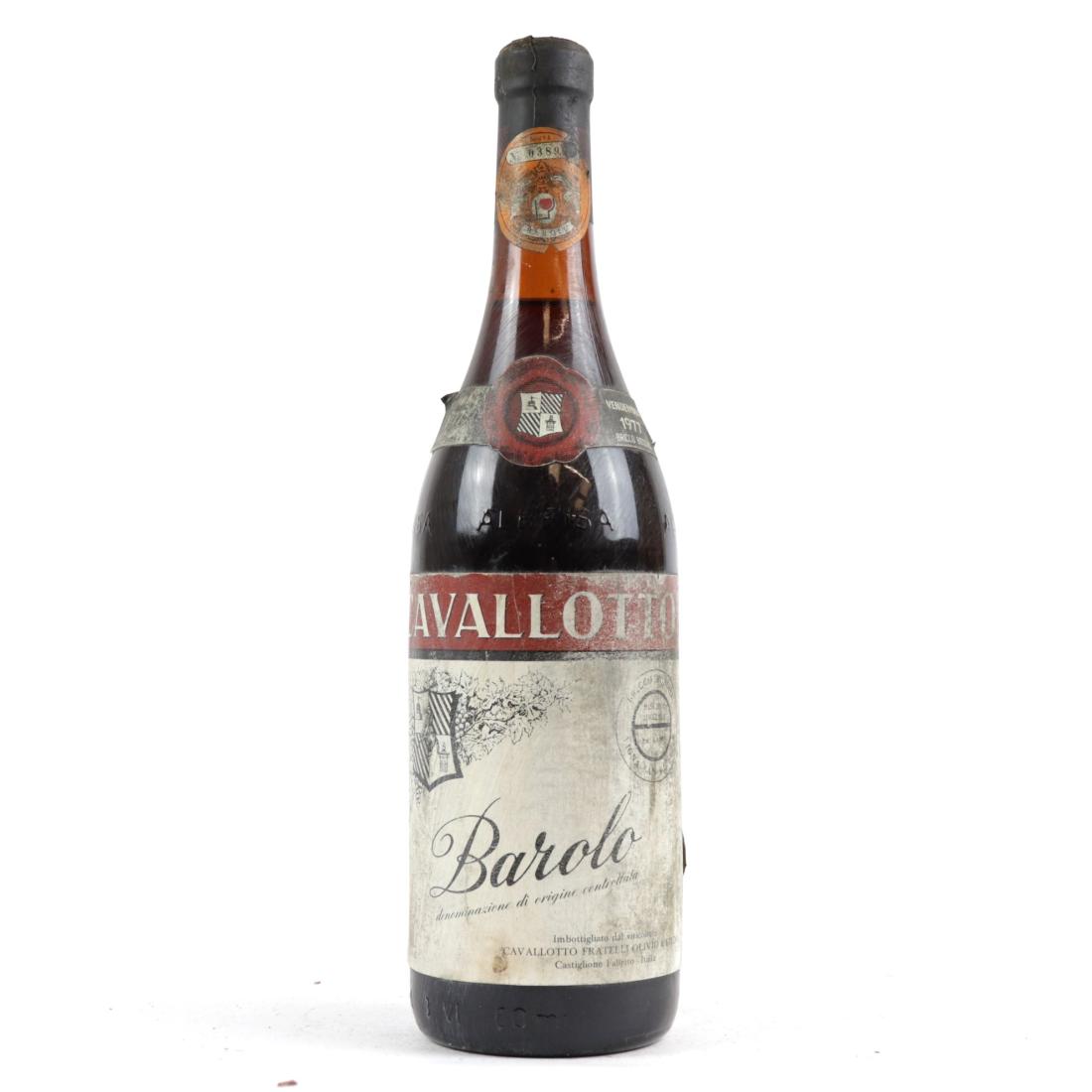 Cavallotto 1977 Barolo Wine | Wine Auctioneer