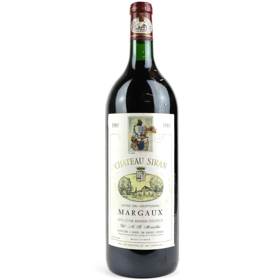 Ch. Siran 1985 Margaux Wine | Wine Auctioneer