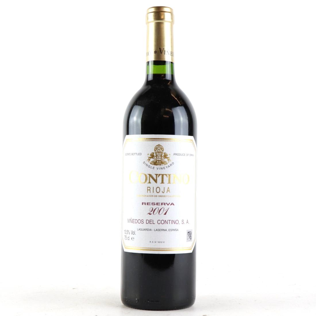 Contino 2001 Rioja Reserva Wine | Wine Auctioneer