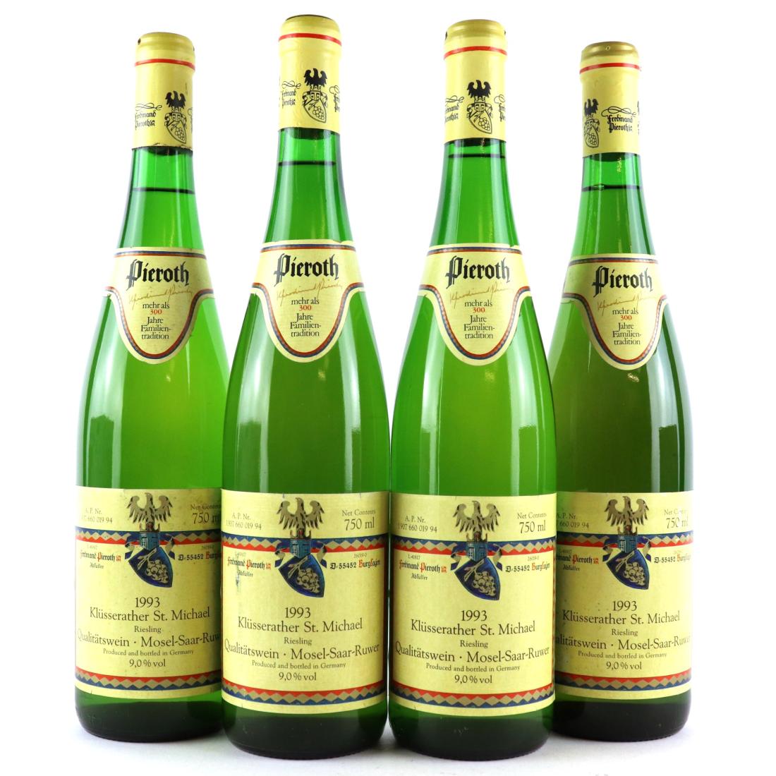 Pieroth Klusserather St.Michael Riesling 1993 Mosel Wine | Wine Auctioneer