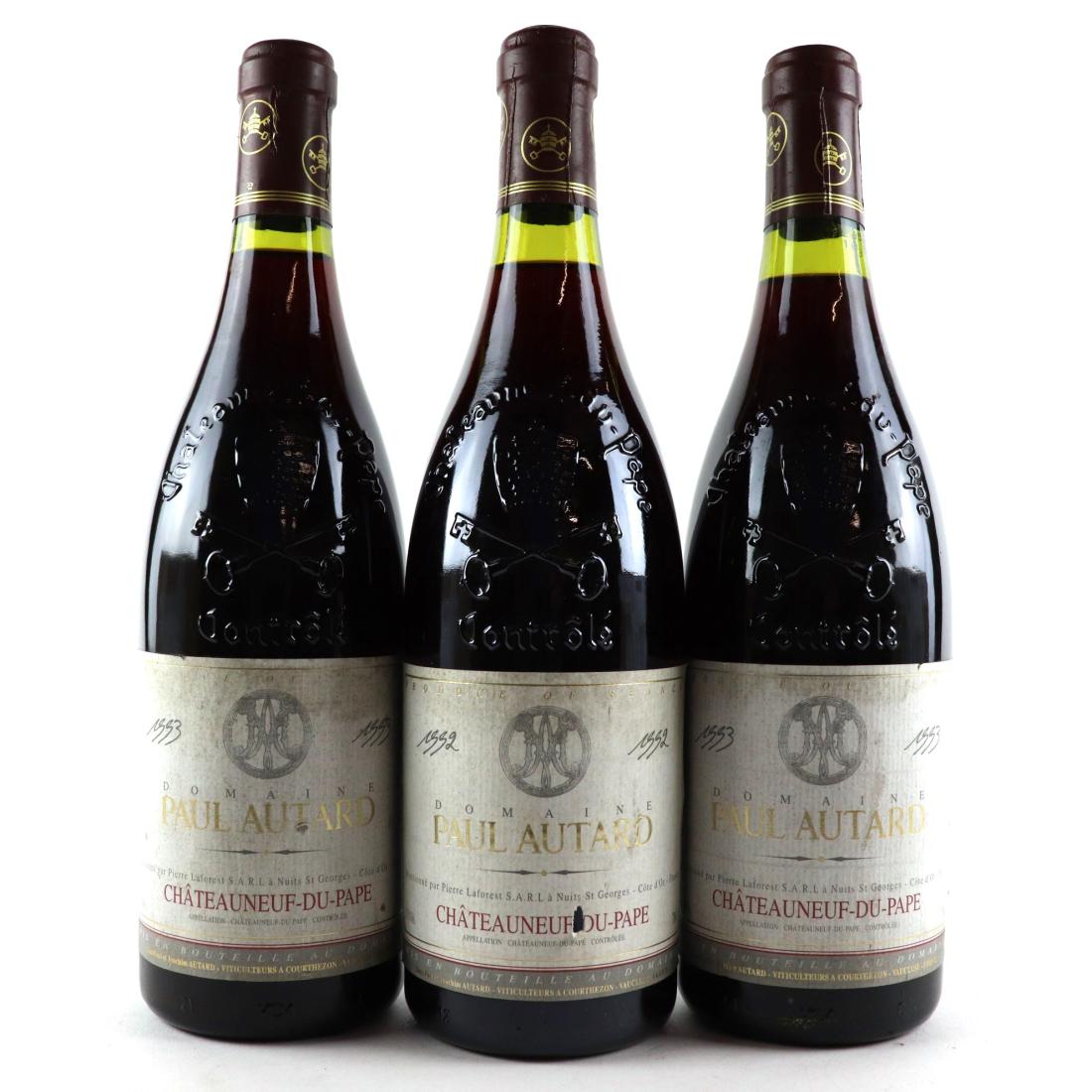 Dom. P.Autard 1992 & 1993 Chateauneuf-Du-Pape Wine | Wine Auctioneer