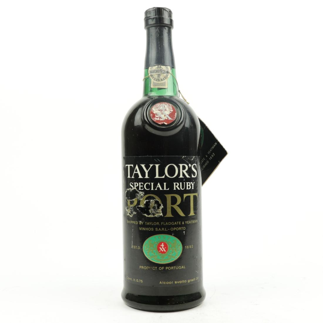 Taylor's Special Ruby Port Wine | Wine Auctioneer