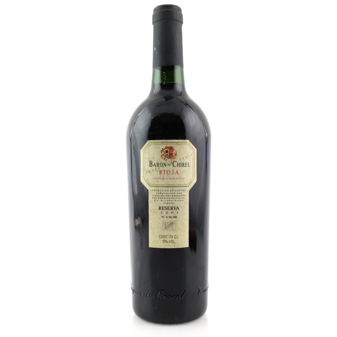 Baron De Chirel 1991 Rioja Reserva Wine | Wine Auctioneer