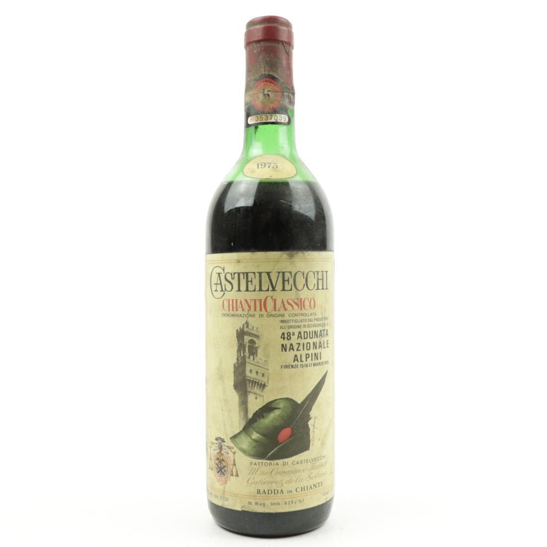 Castelvecchi 1973 Chianti Classico Wine | Wine Auctioneer