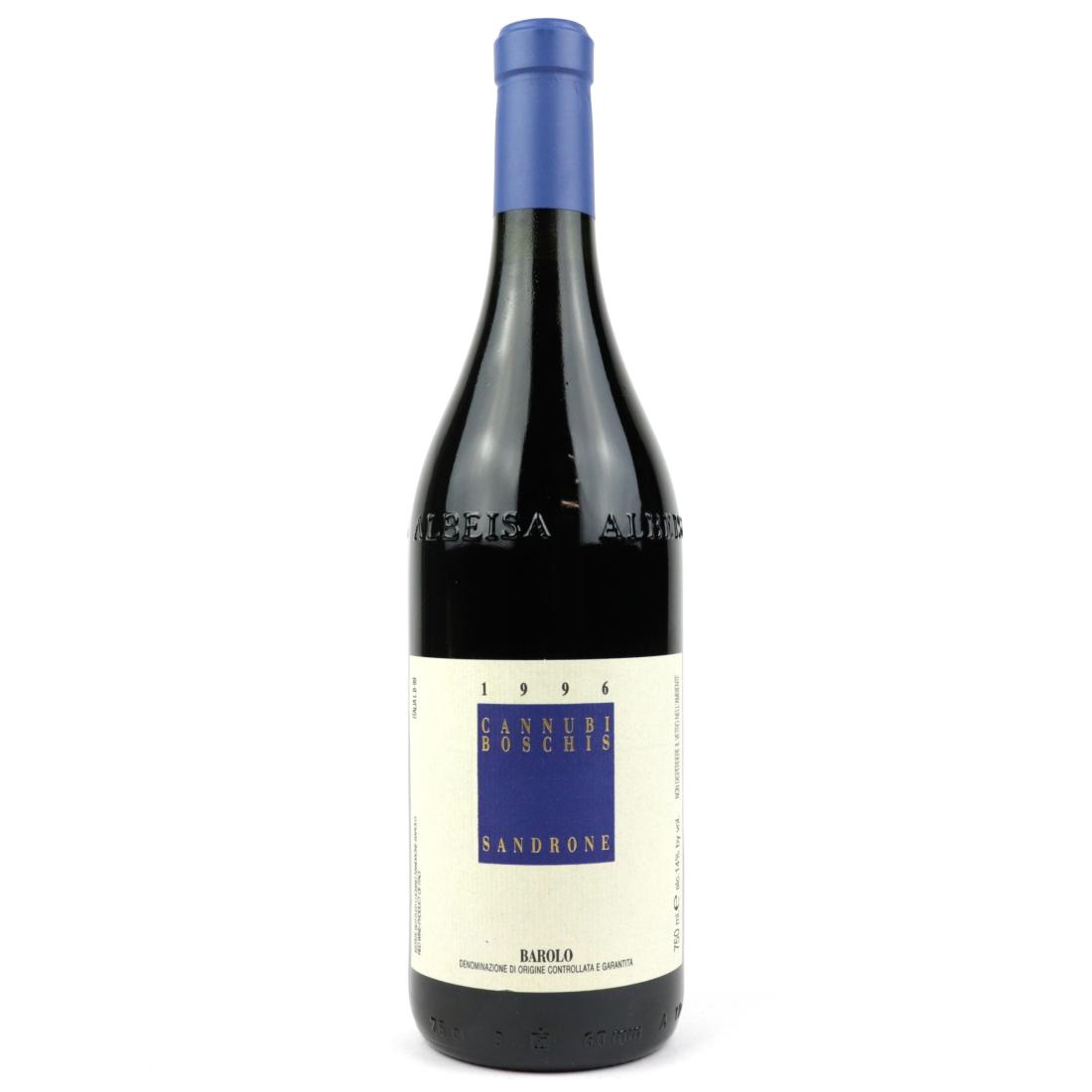 Sandrone Cannubi Boschis 1996 Barolo Wine | Wine Auctioneer