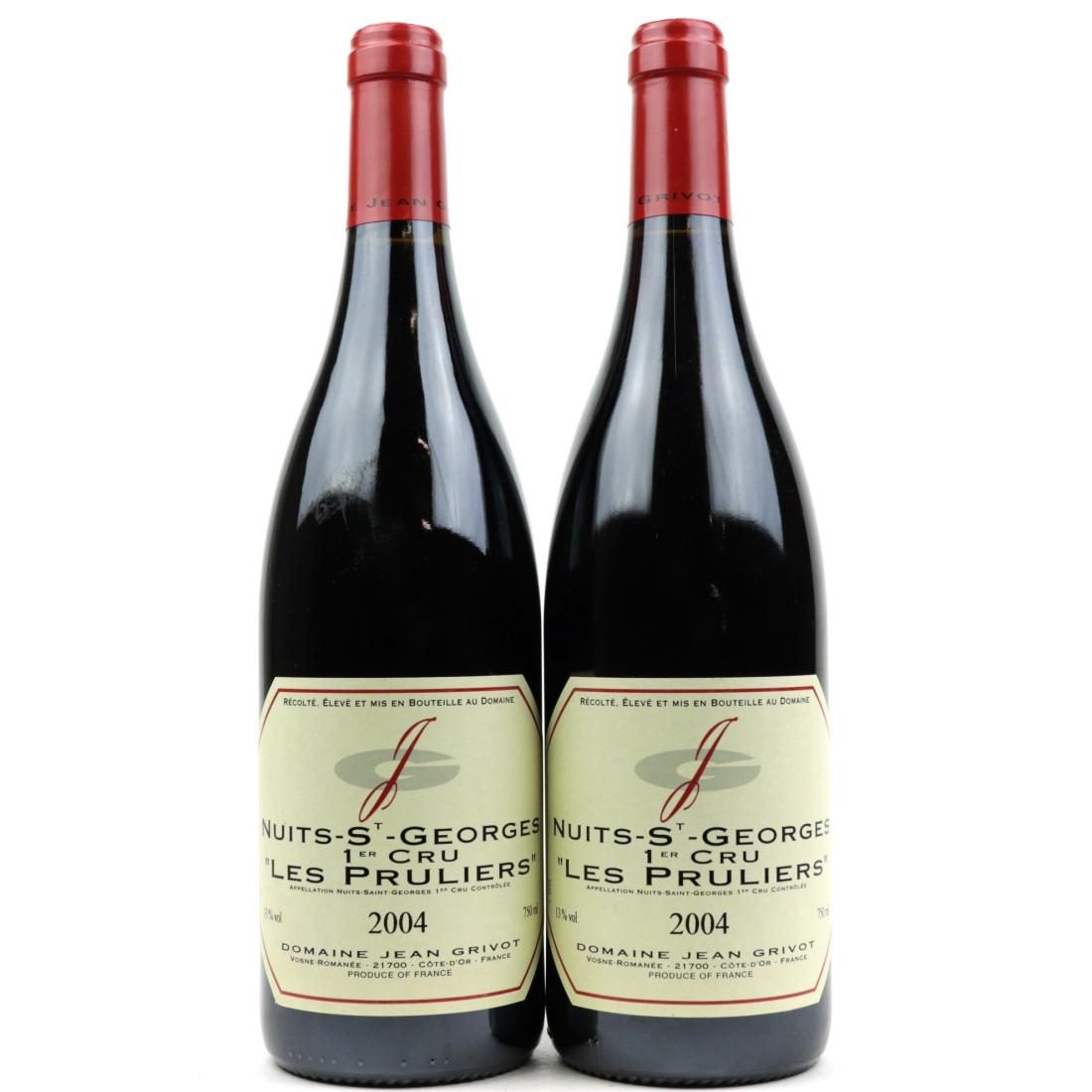 Dom. J.Grivot Les Pruliers 2004 Nuits-St-Georges 1er-Cru Wine | Wine ...