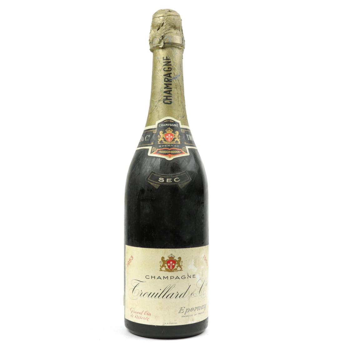 Trouillard Sec 1953 Vintage Champagne Wine | Wine Auctioneer
