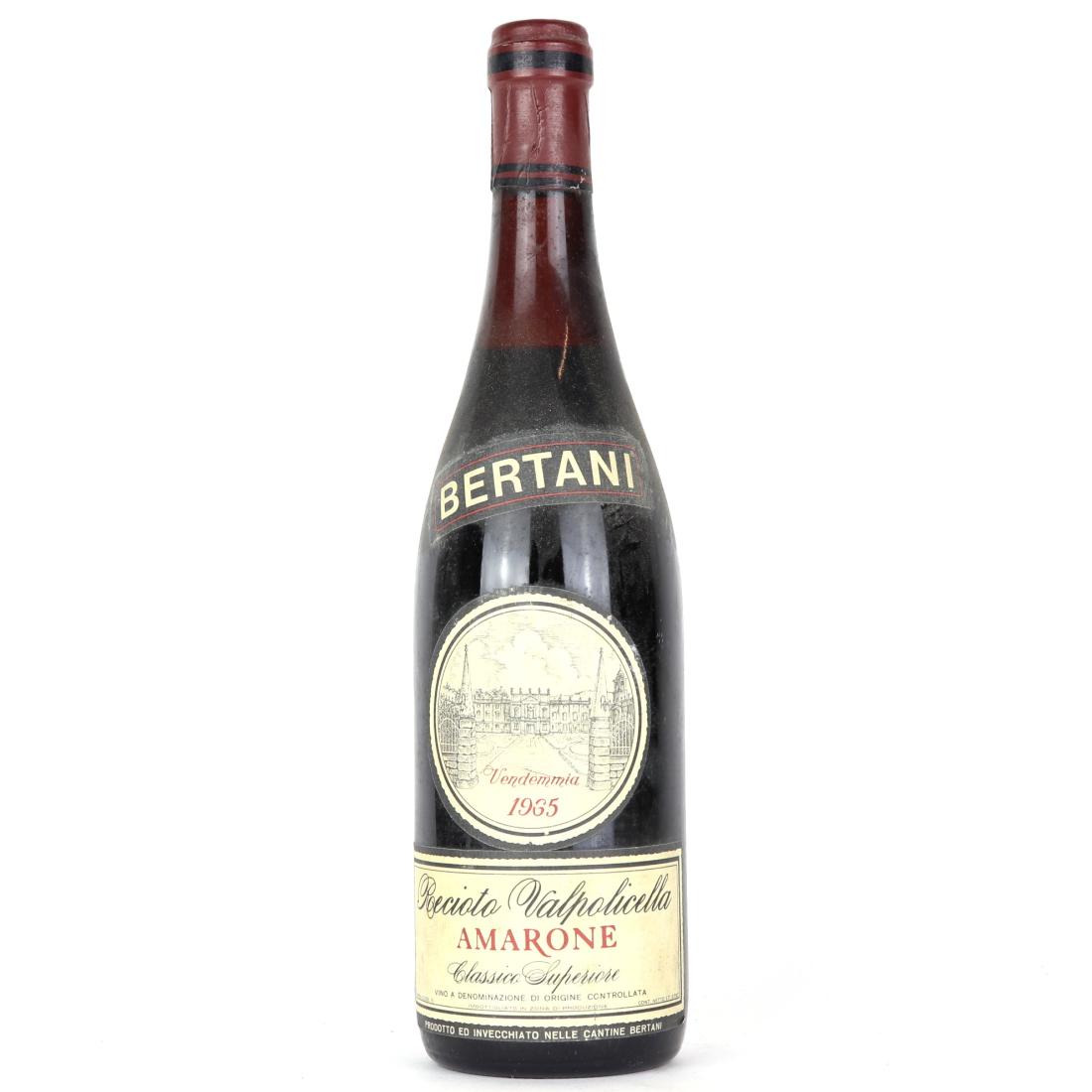 Bertani Recioto Della Valpolicella 1965 Verona Wine | Wine Auctioneer